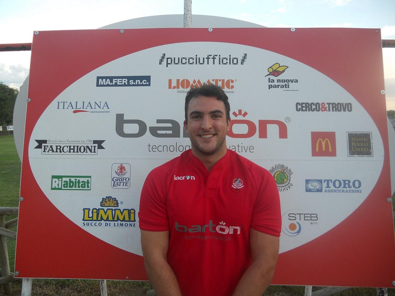 Rugby serie A, Barton Cus Perugia: ingaggiato l'inglese Benjamin Davey ...