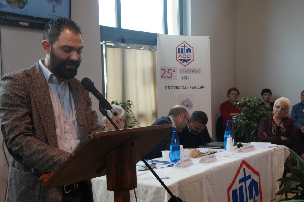 Alessandro Moretti è neo Presidente provinciale Acli Perugia