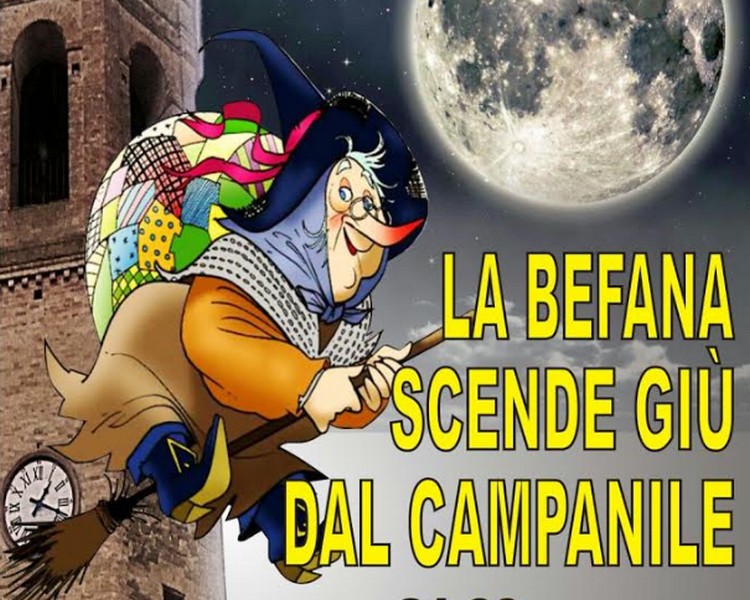 La Befana arriverà anche a San Nicolò di Celle di Perugia