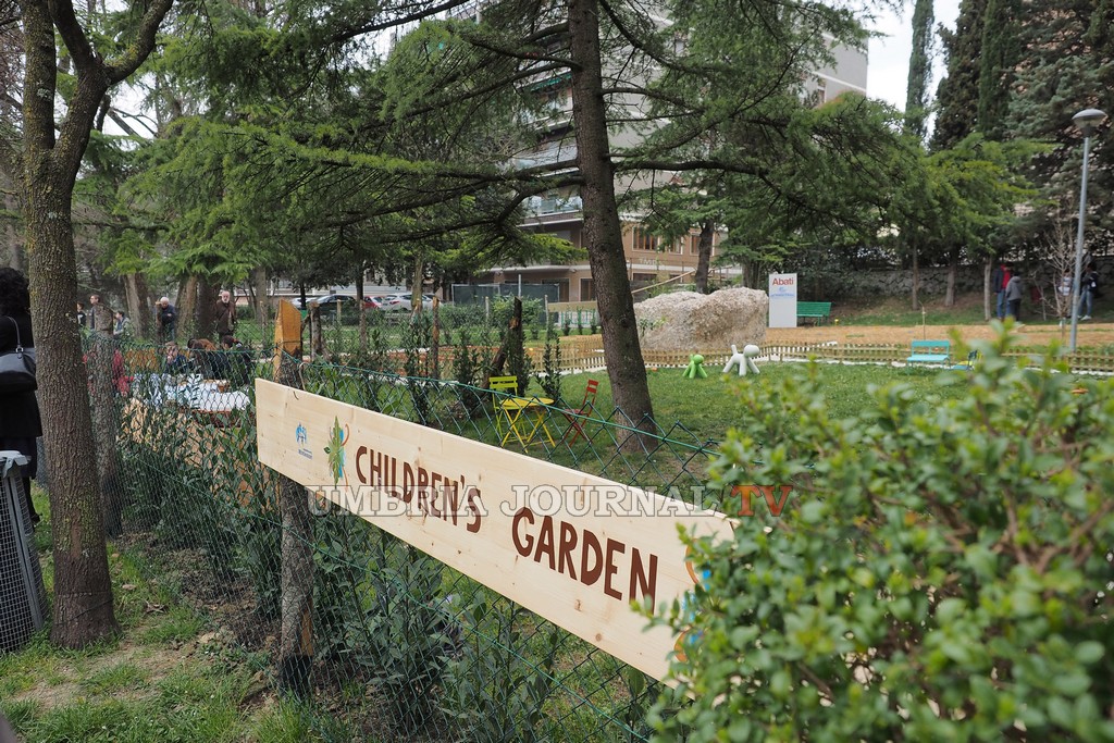 Perugia, inaugurato “l’orto romano” nel parco di Sant’Anna
