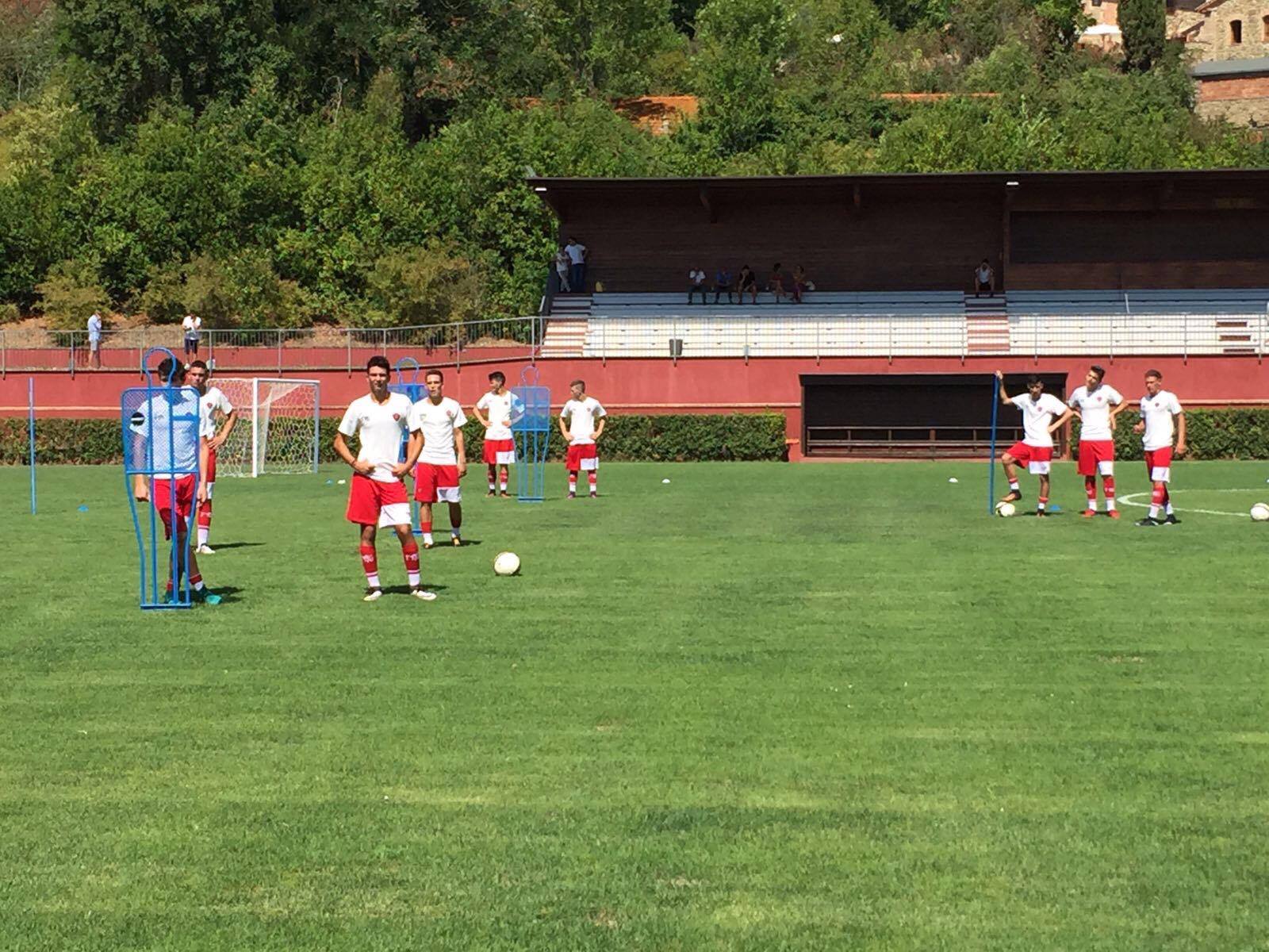 Cultura in goal a Castel Rigone con gli Under 17 del Perugia calcio