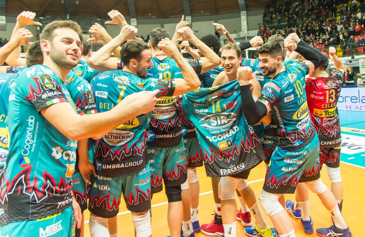 Perugia mura la Candy Arena, espugnata Monza con un convincente 0-3