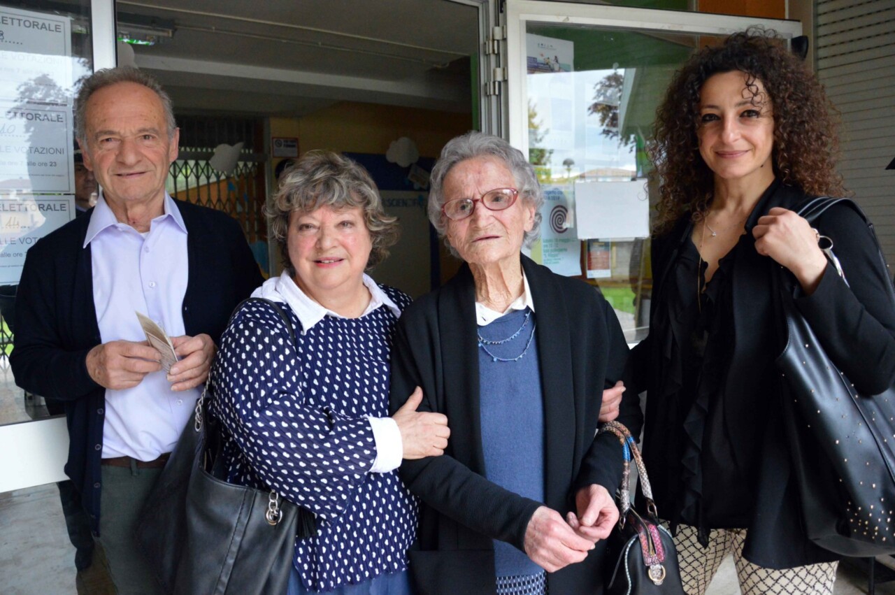 Nonna Luisa Zappitelli a 108 anni va a votare alle elezioni Europee 2019
