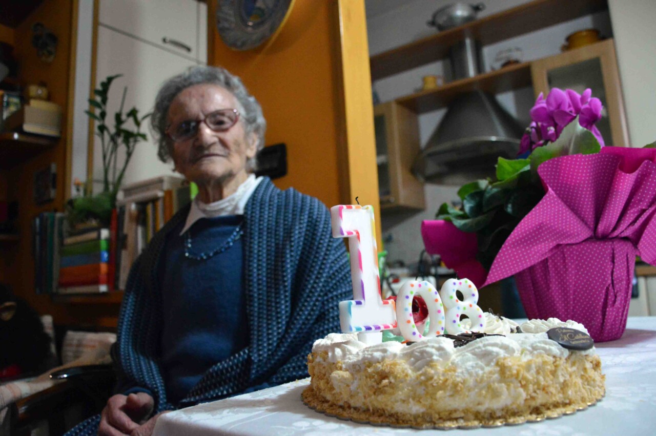 Nonna Luisa Zappitelli compie 108 anni, una donna straordinaria