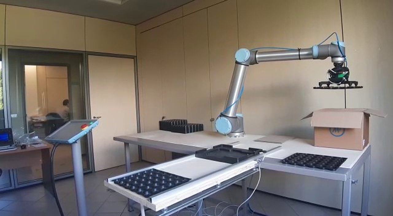 Cobot, robot collaborativo Meccanotecnica e Umbra Control è Industria 4.0