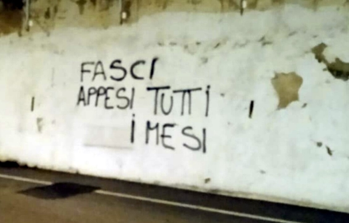Scritte ingiuriose a Monteluce contro Sergio Ramelli, vittima odio politico