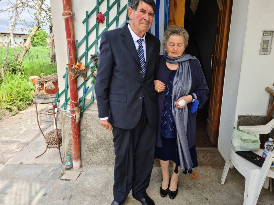 Nozze d’oro, 50 anni di vita insieme, Annibale e Maria Assunta, auguri!