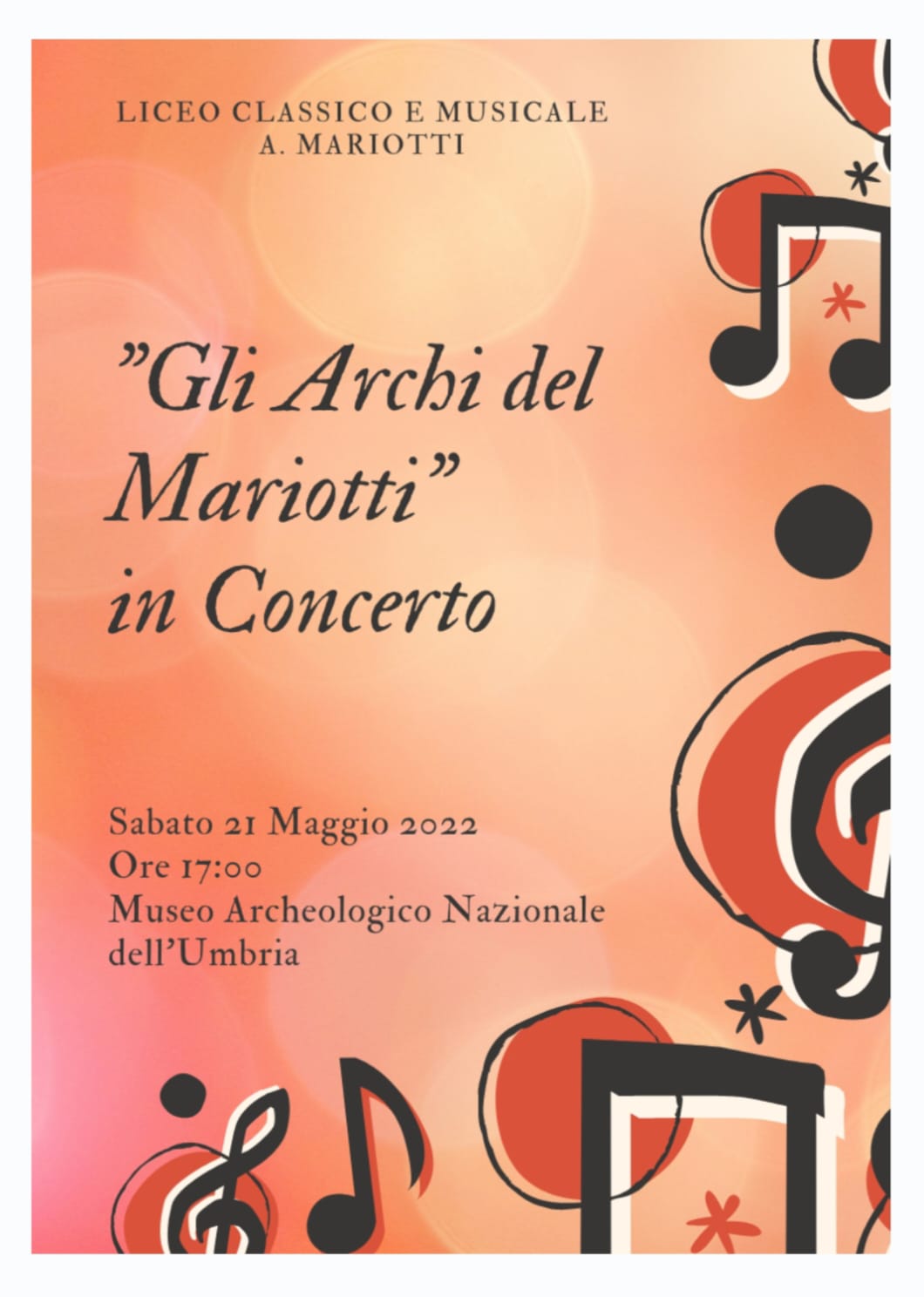 Gli Archi del Mariotti, concerto al MANU