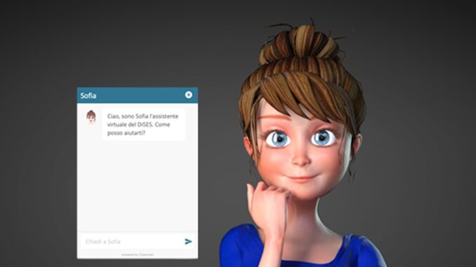 Arriva l'avatar Sofia a Perugia, la presentazione a porta Sole