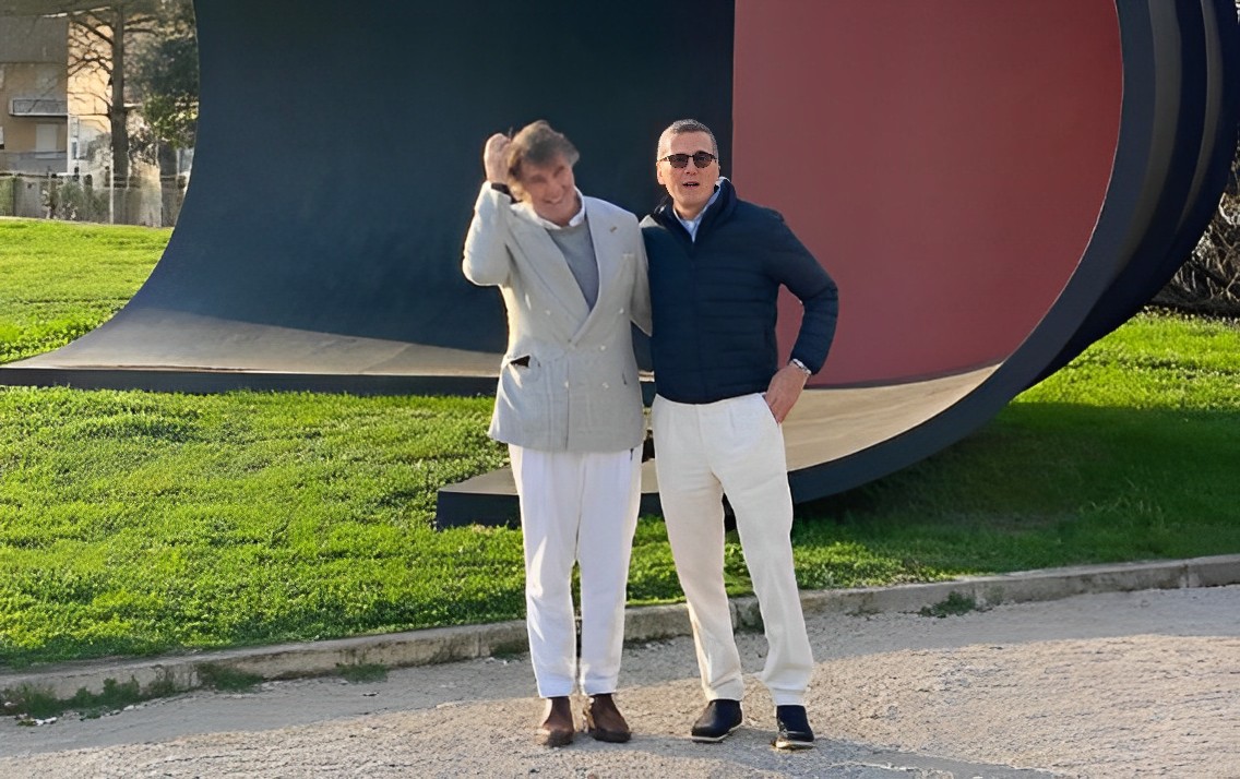 Brunello Cucinelli incontra Franco Milleri, Essilor-Luxottica