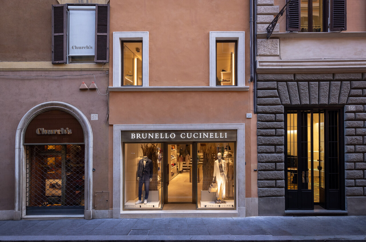 Brunello Cucinelli apre nuova vetrina nel cuore di Roma