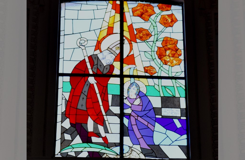 Basilica di San Valentino, inaugurazione nuova vetrata artistica