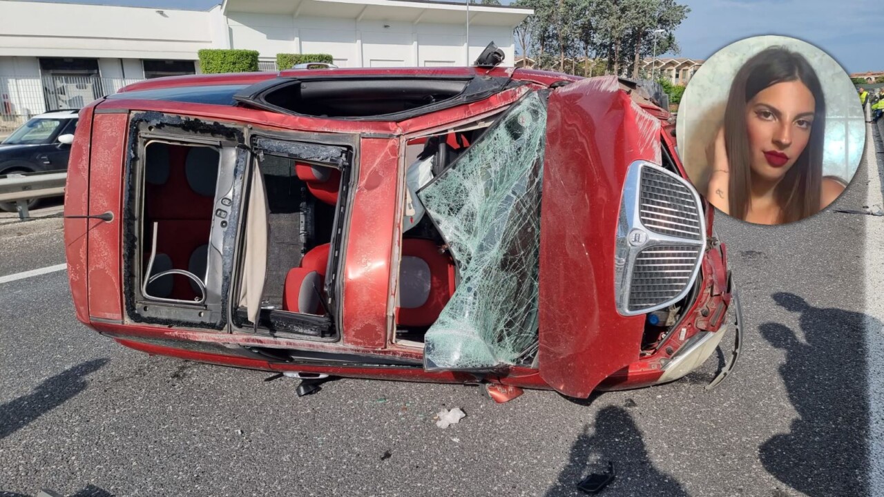 Giulia muore all'alba in un incidente, ferite due amiche