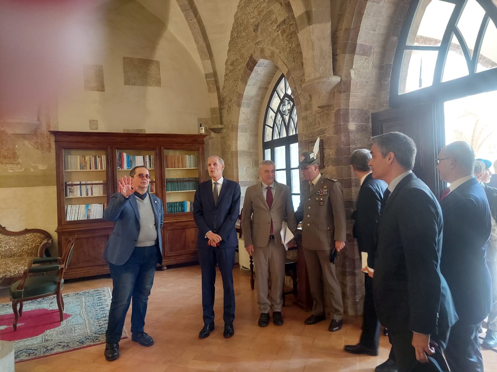 Clima e Diritti Umani a Perugia, ambasciatore di Francia