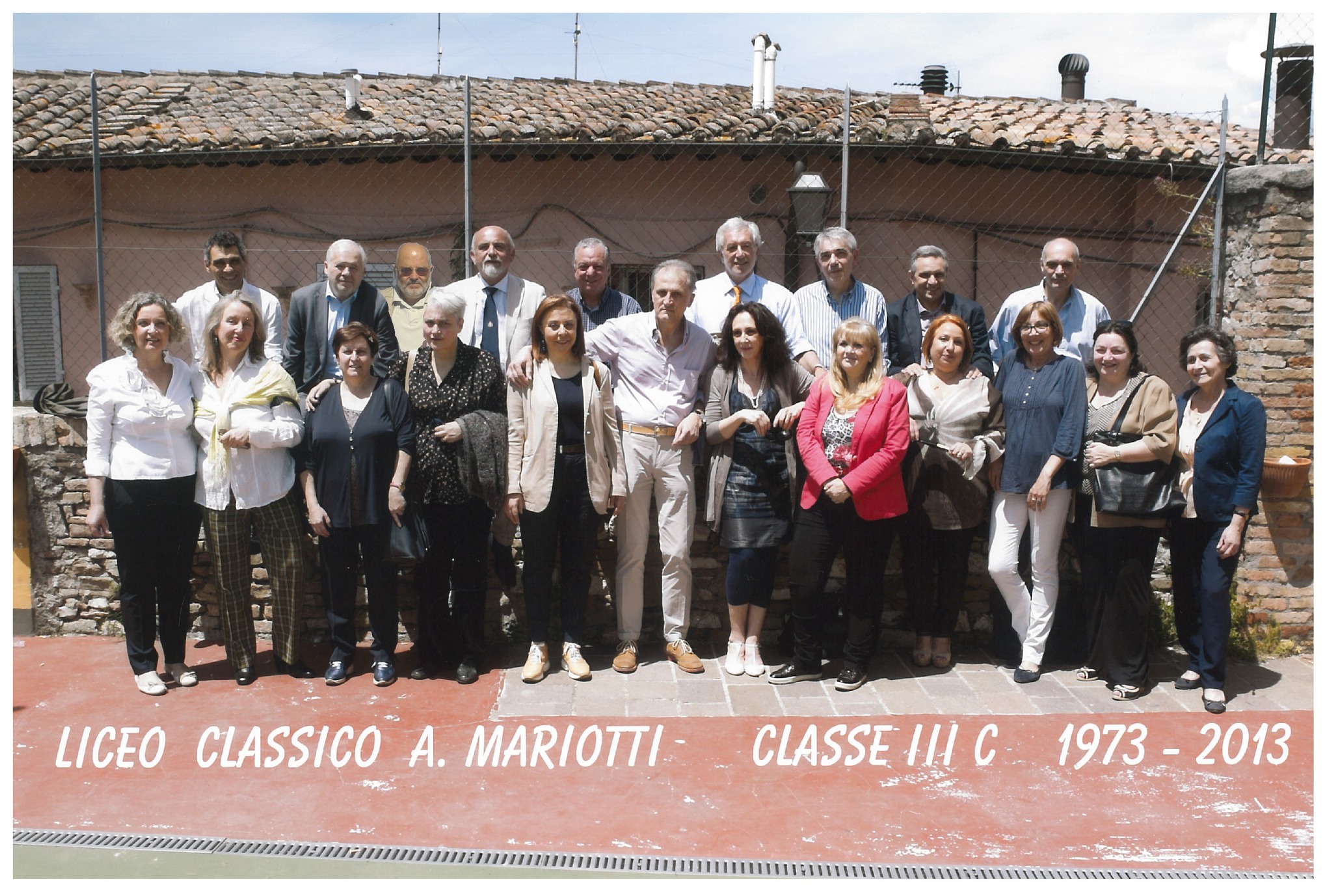 Celebrazioni per i 50 anni di maturità III C Liceo Classico A. Mariotti