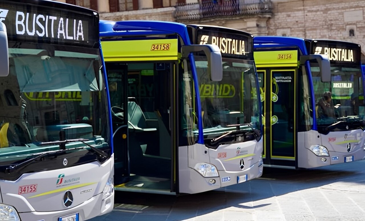 Presentazione della Nuova Flotta Autobus per l'Umbria di Busitalia