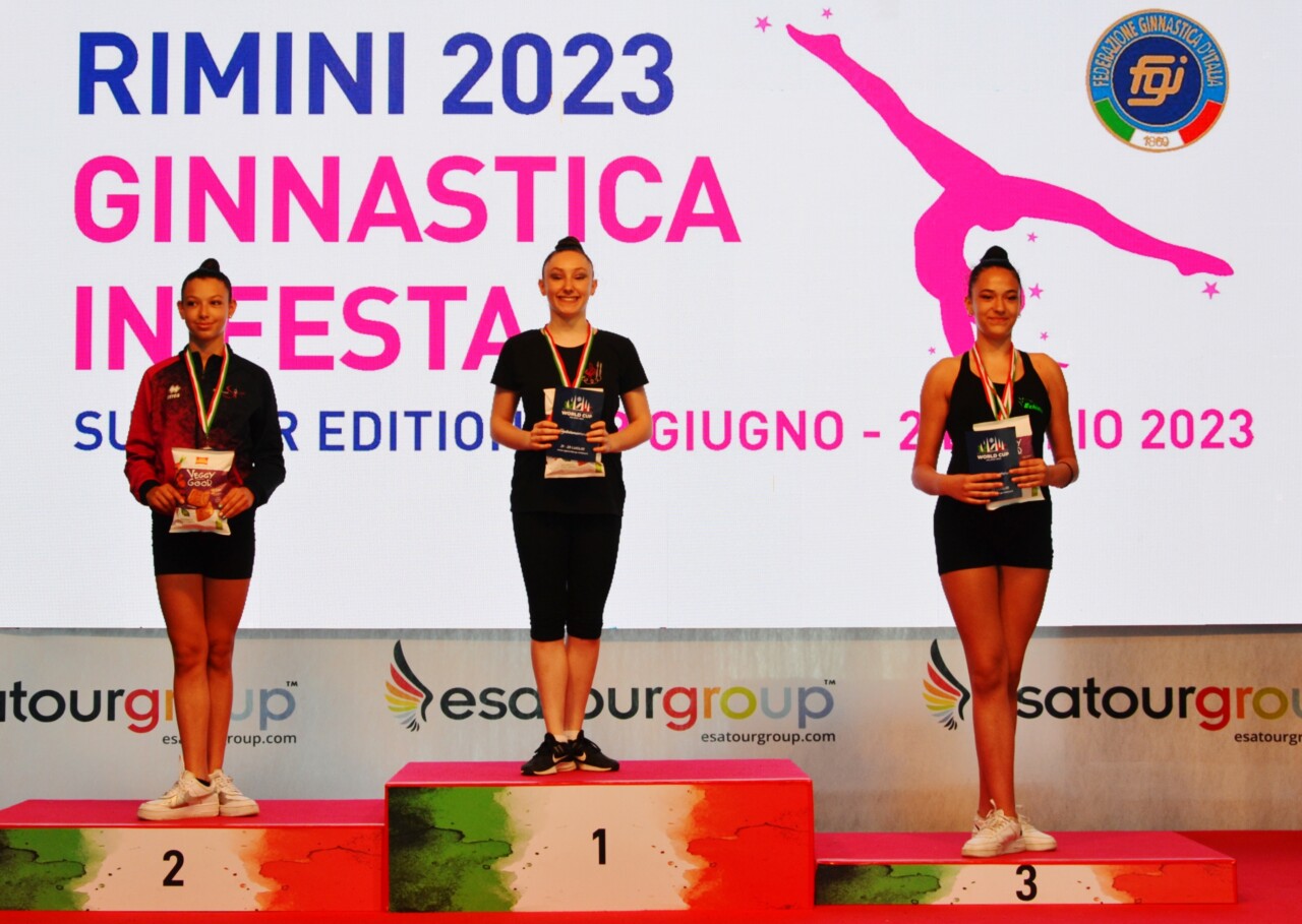 Emma Presciutti è campionessa italiana assoluta di ginnastica