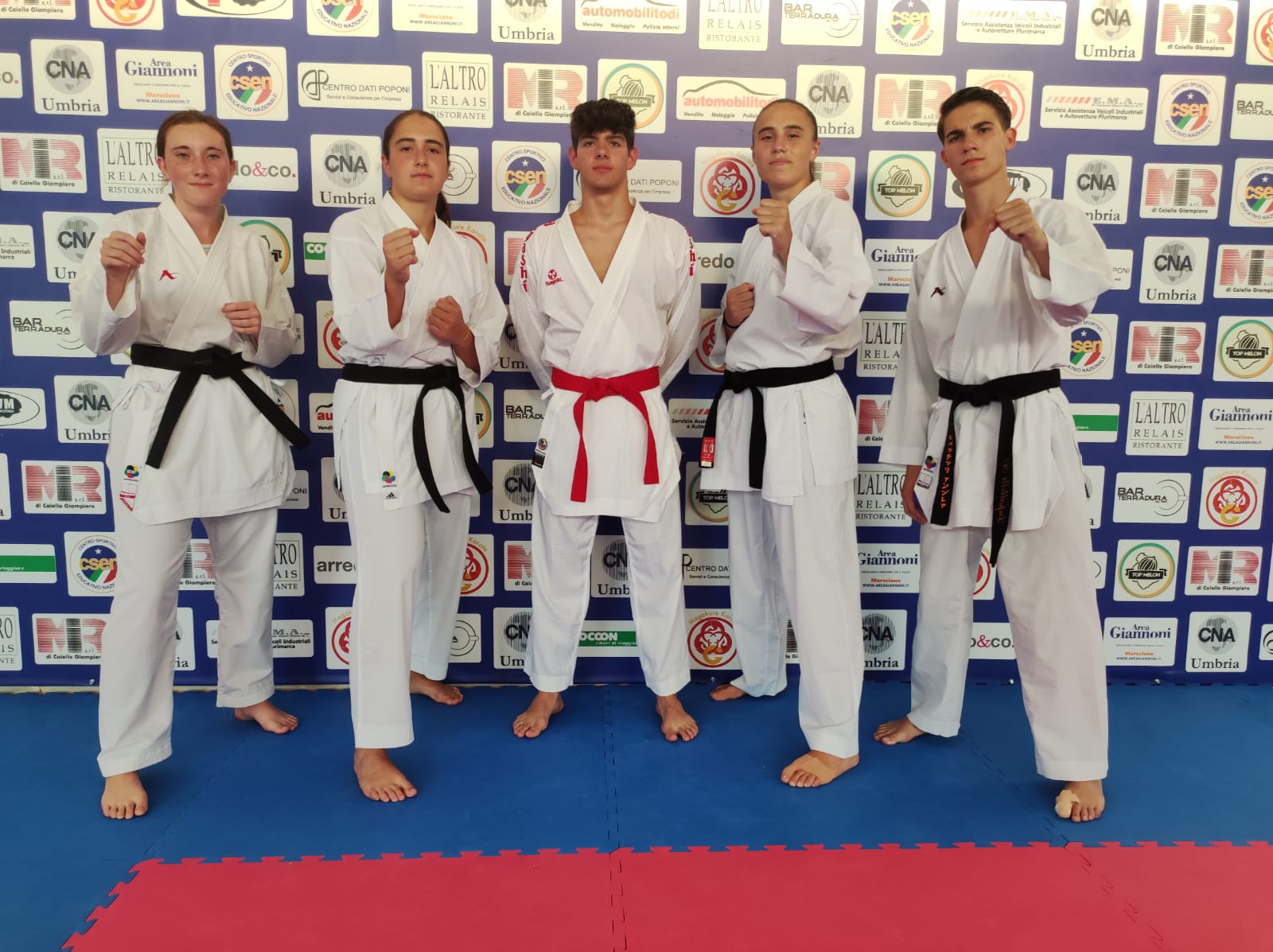 Successi karate giovanile, 5 atleti Hagakure top five del ranking