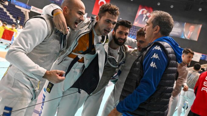 Alessio Foconi guida l’Italia in Coppa del Mondo fioretto a squadre