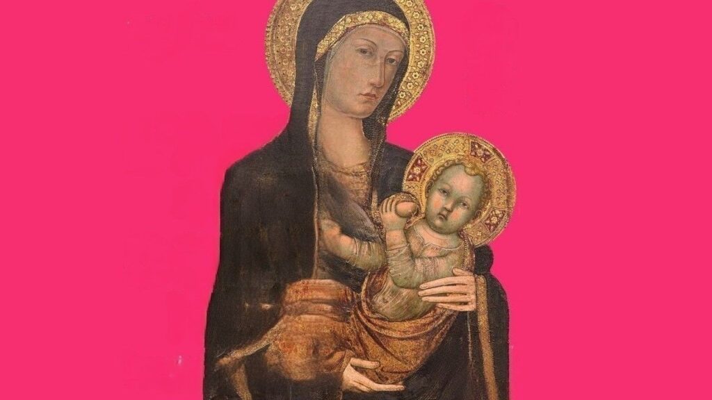 Presentazione restauro Madonna con Bambino di Andrea Vanni
