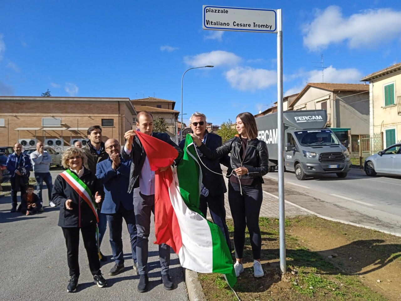 Un piazzale a Castel del Piano intitolato a Vitaliano Cesare Tromby
