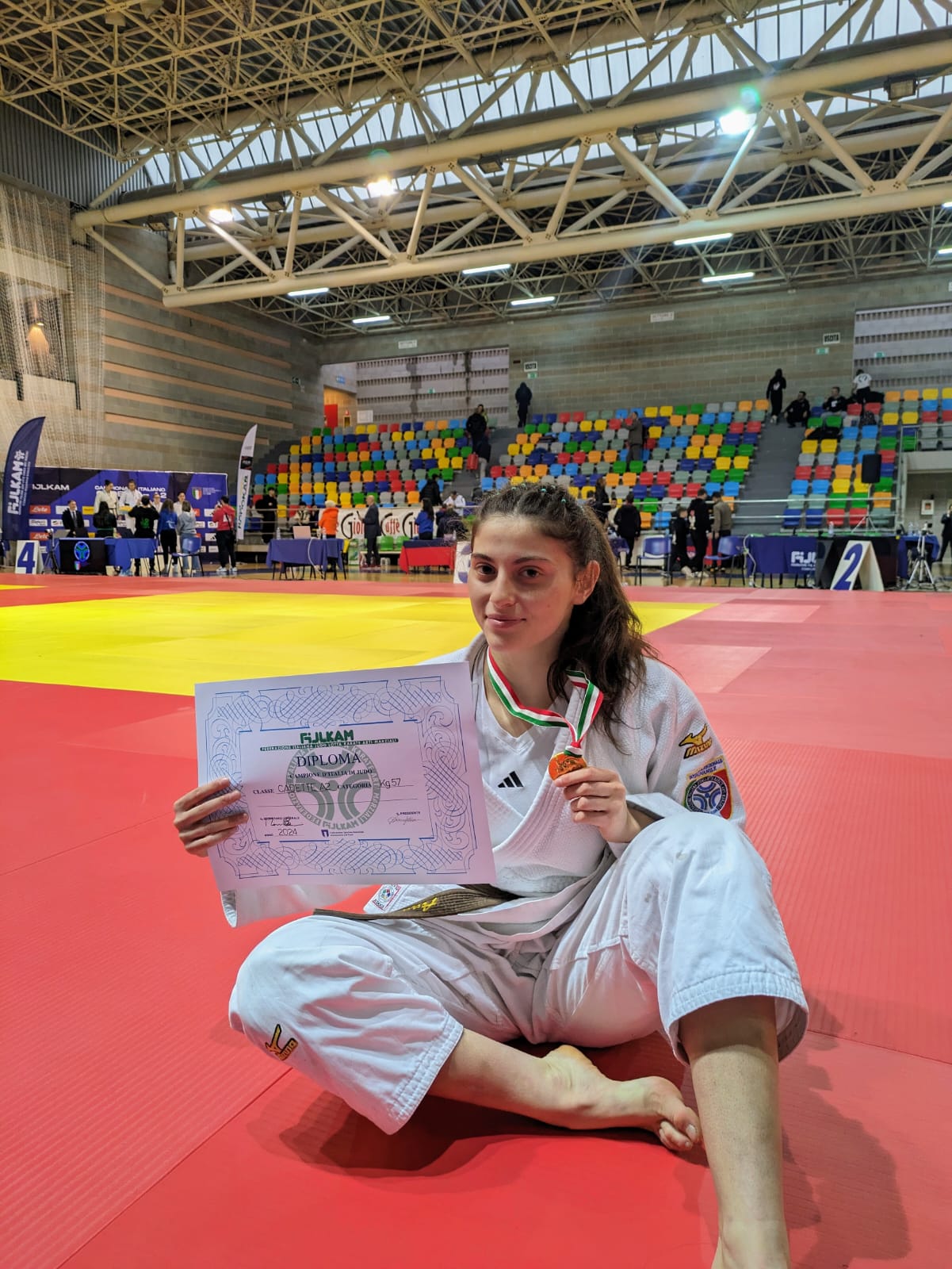 Annalisa Massoli campionessa italiana A2 -57kg.