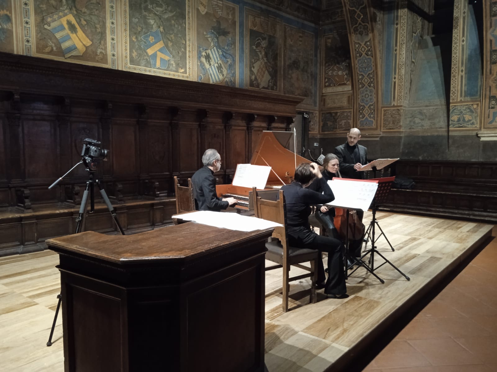 Il successo del concerto "Note Barocche"alla Sala dei Notari