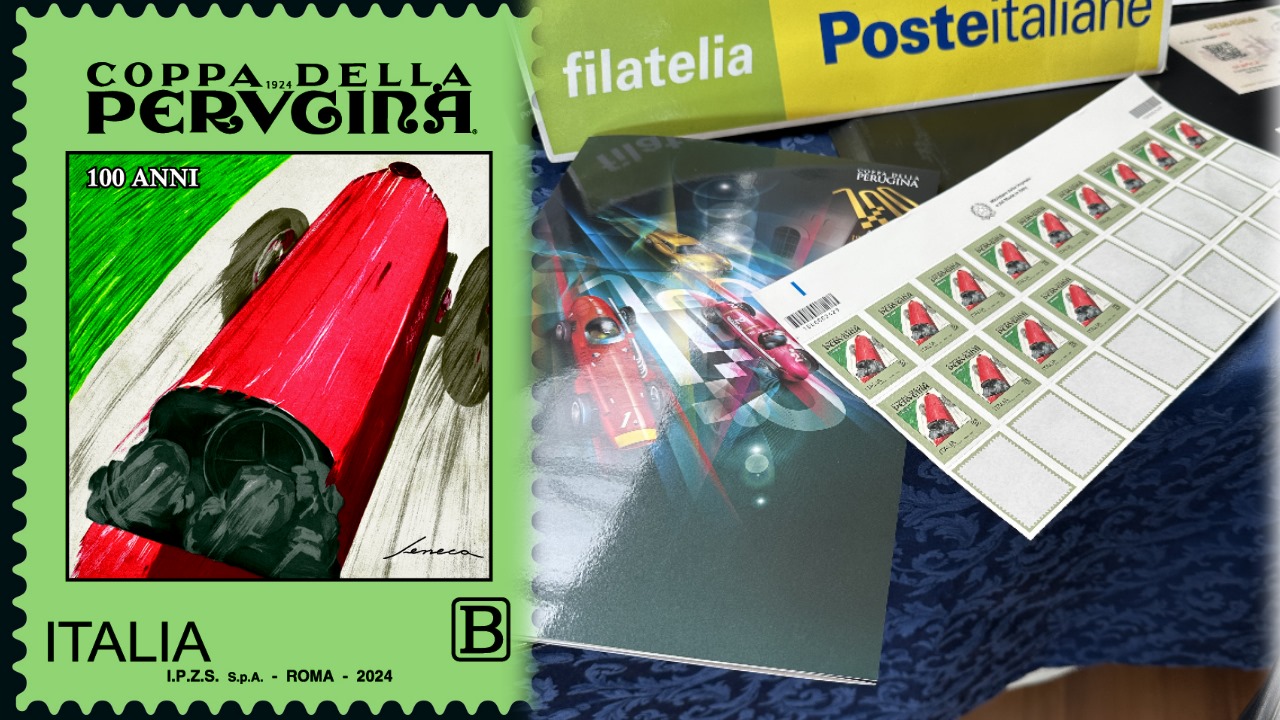 Poste Italiane Celebra i 100 Anni Coppa Perugina Francobollo