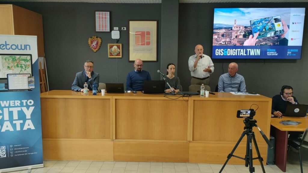 Perugia Digital Twin, il servizio della piattaforma tecnologica