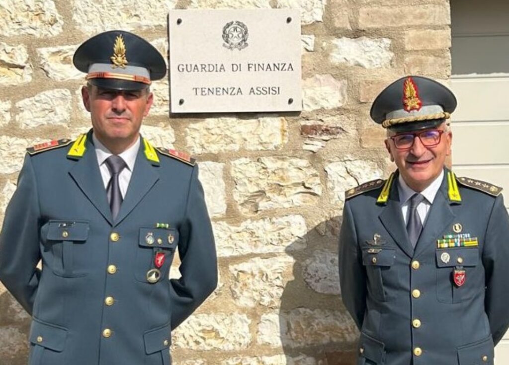 Cambio al vertice della Guardia di Finanza di Assisi