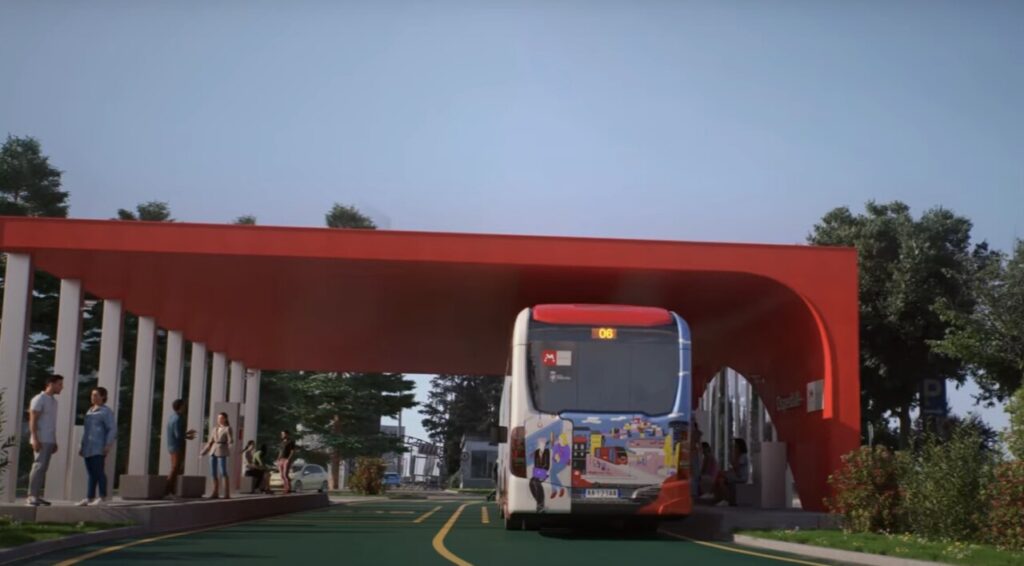 Lavori Metrobus su Strozzacapponi e Settevalli in Perugia