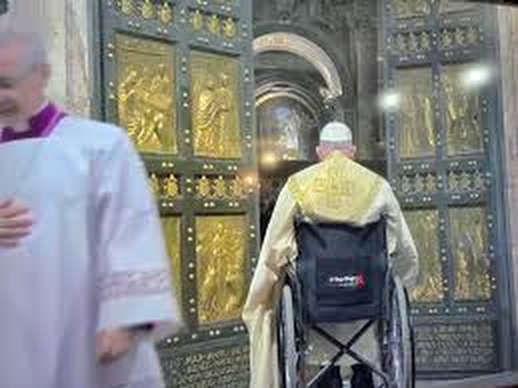 Apertura simbolica: il gesto di Papa Francesco e la disabilità