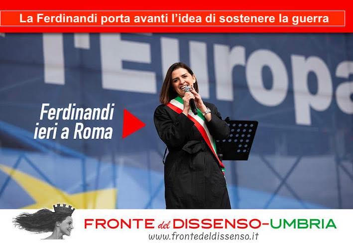 La sindaca Ferdinandi contestata per suo sostegno agli armamenti