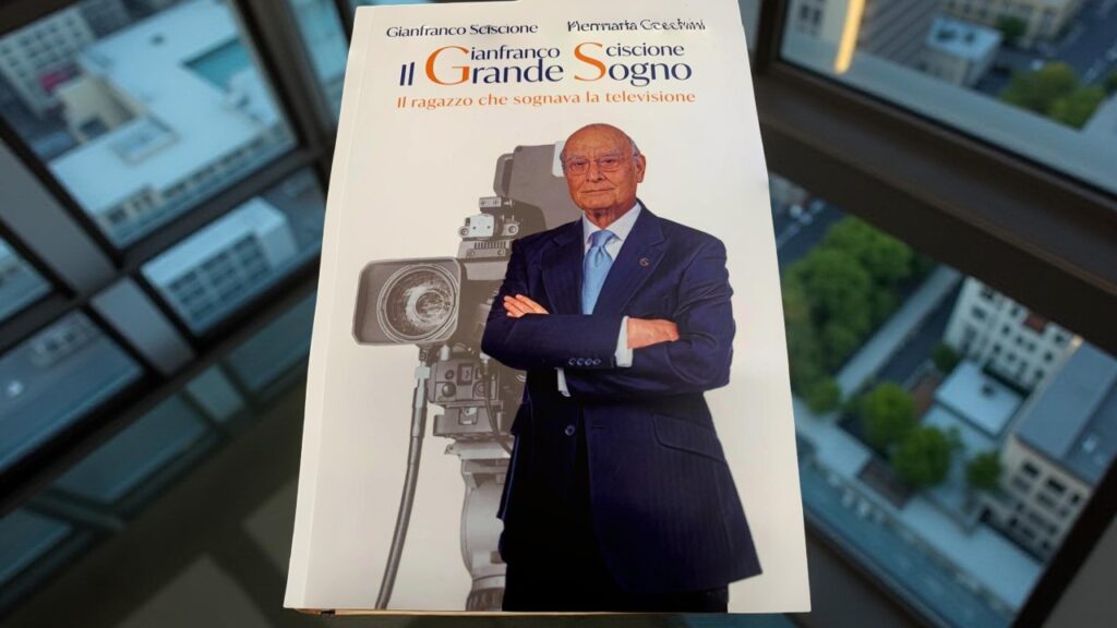 Gianfranco Sciscione, 47 anni di TV raccontati in un libro-evento